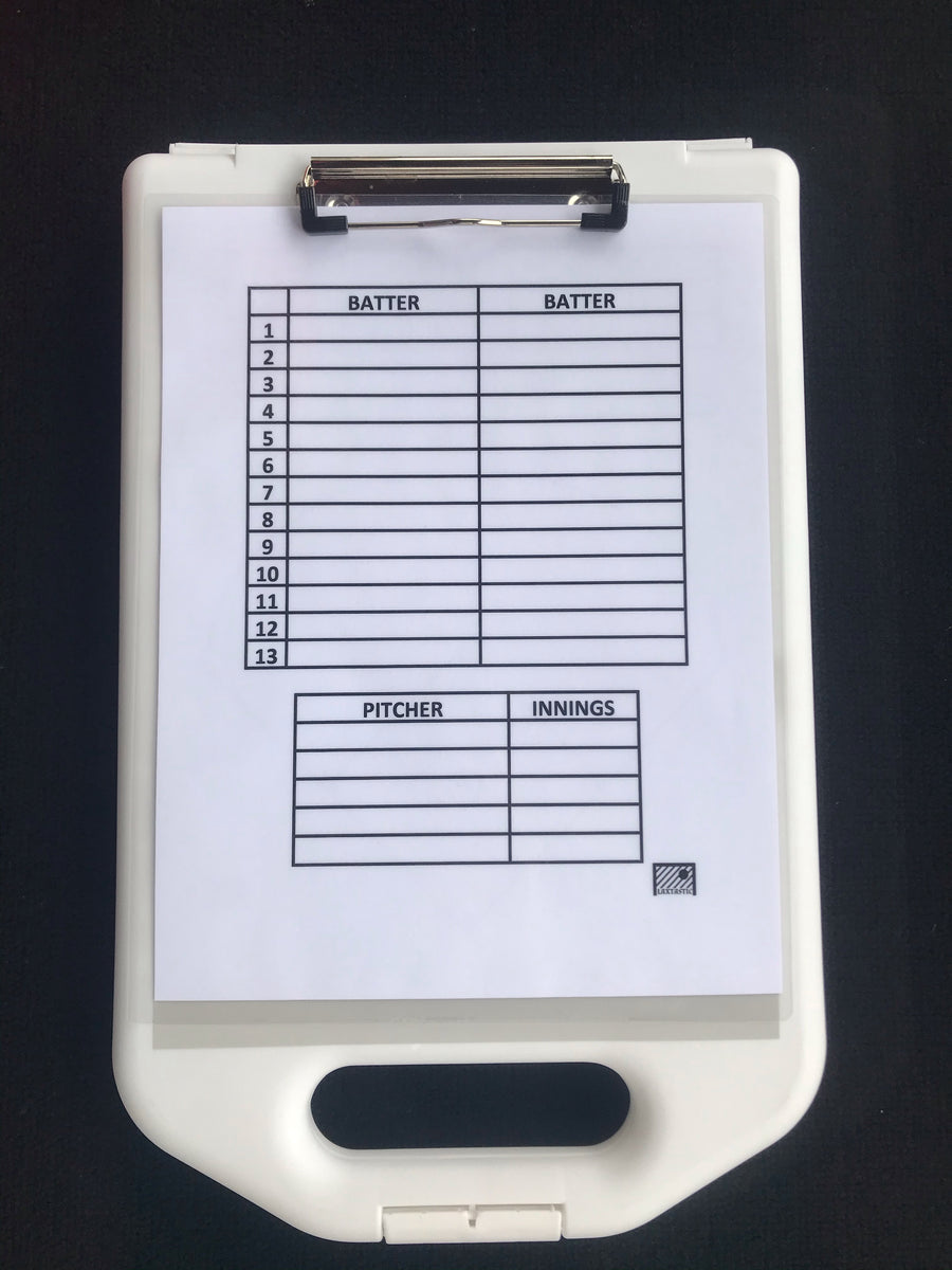 Baseball, Softball Essential Coaching Clipboard Kit – Laxtastic LLC